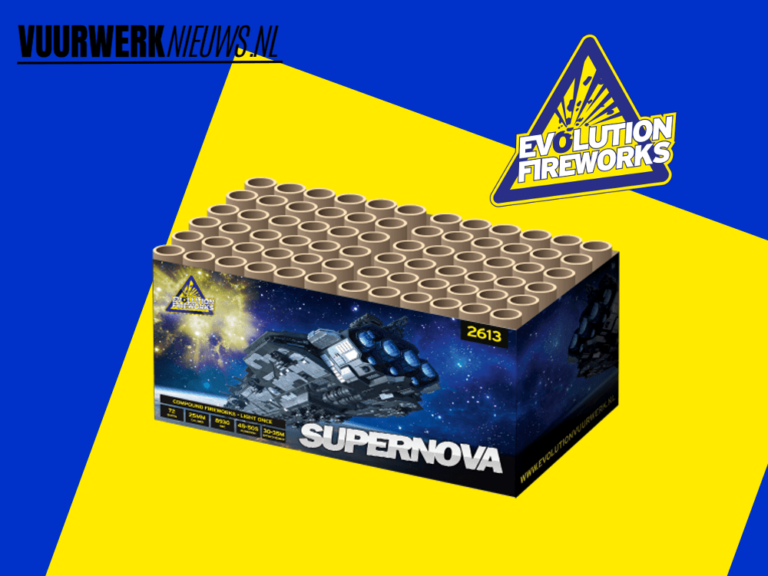 Één nieuw product dit jaar bij Evolution Fireworks Één nieuw product dit jaar bij Evolution Fireworks